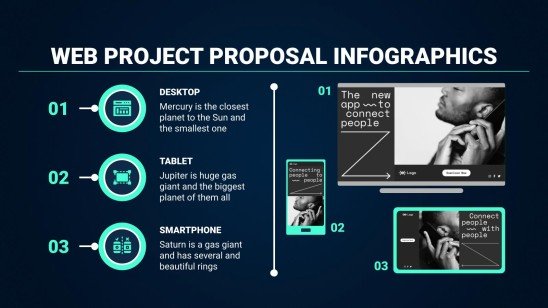 Web Project Proposal Infographics Presentation