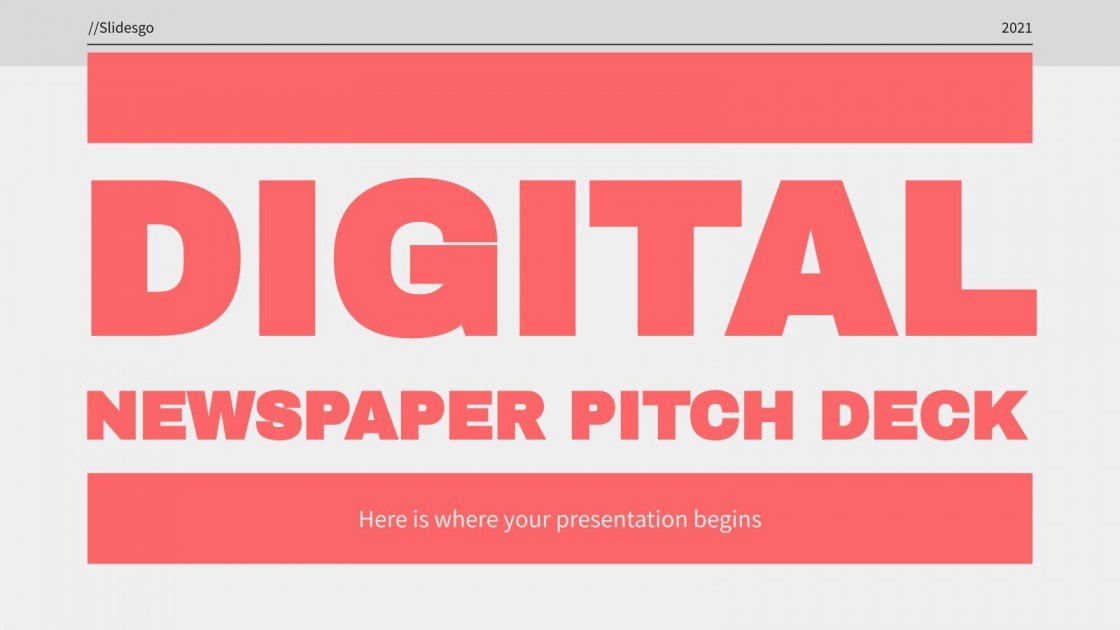 Free Google Slides and PowerPoint templates about newspapers!