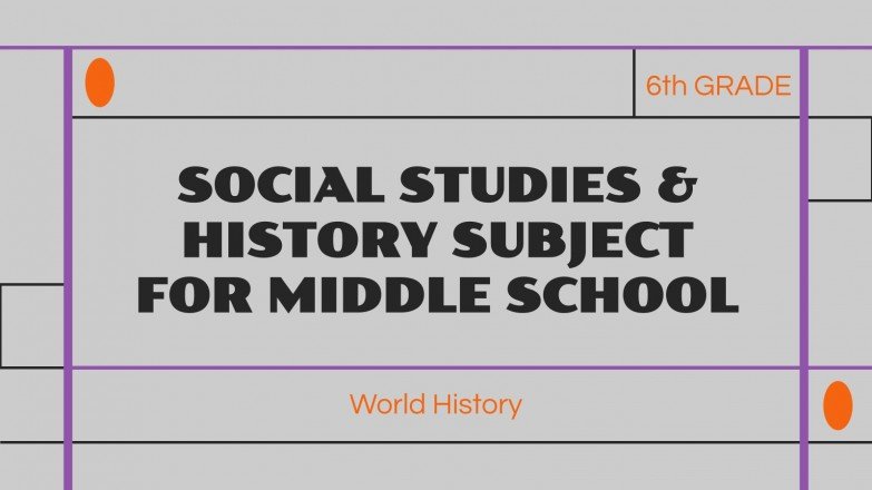 Modèles gratuits Google Slides et PowerPoint d'histoire