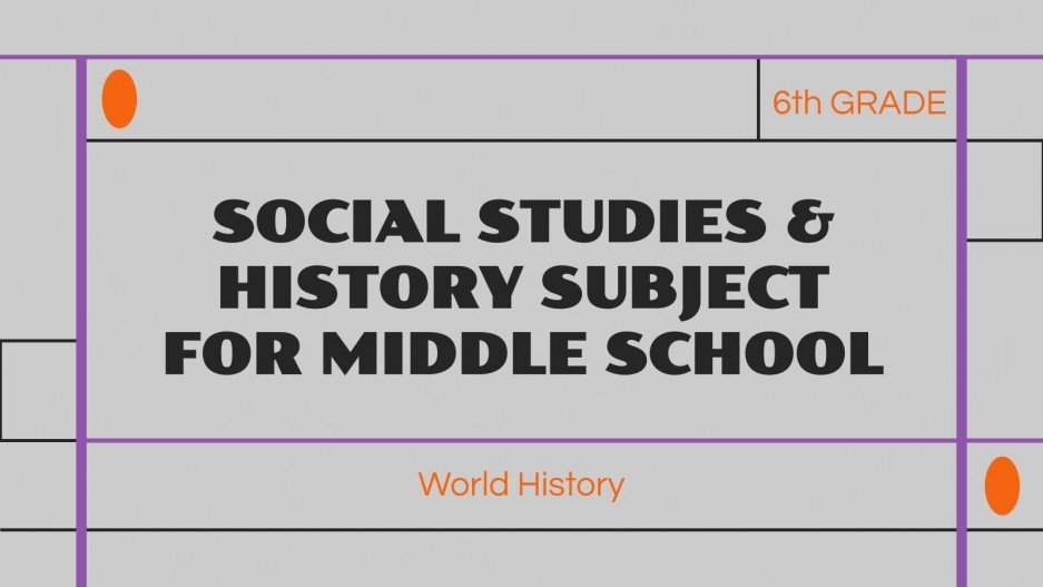 Modèles gratuits Google Slides et PowerPoint d'histoire