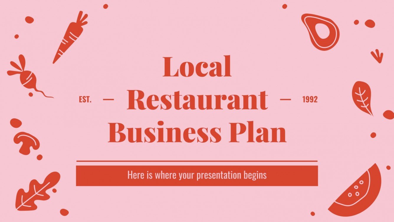 Modèles gratuits Google Slides et PowerPoint sur les restaurants