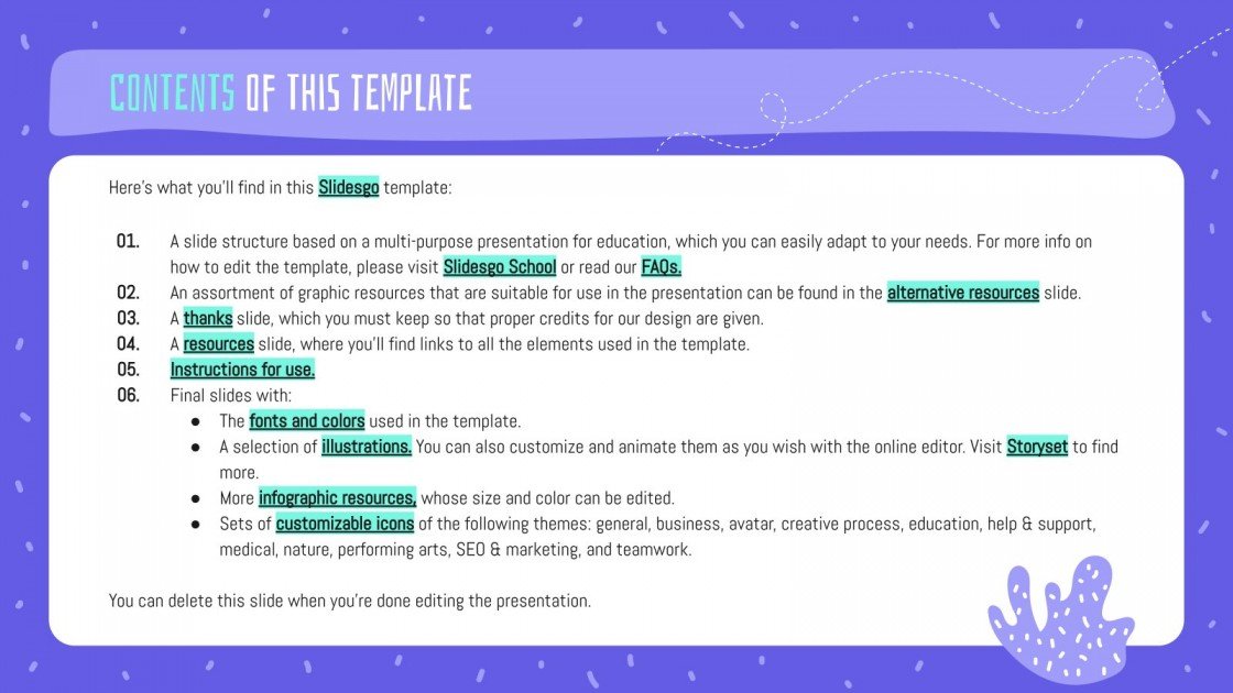 July Daily Slides | Google Slides & PowerPoint template