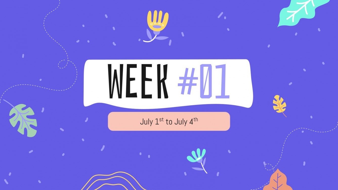 July Daily Slides | Google Slides & PowerPoint template