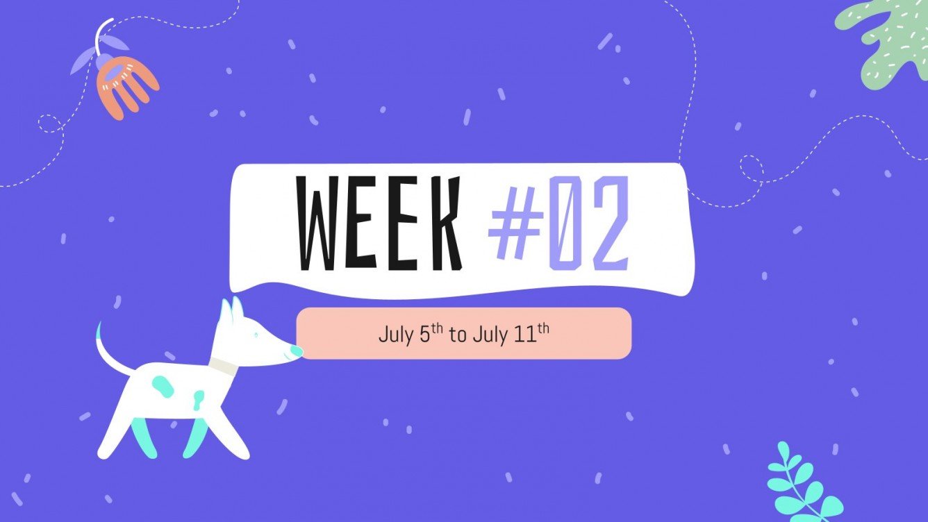 July Daily Slides | Google Slides & PowerPoint template