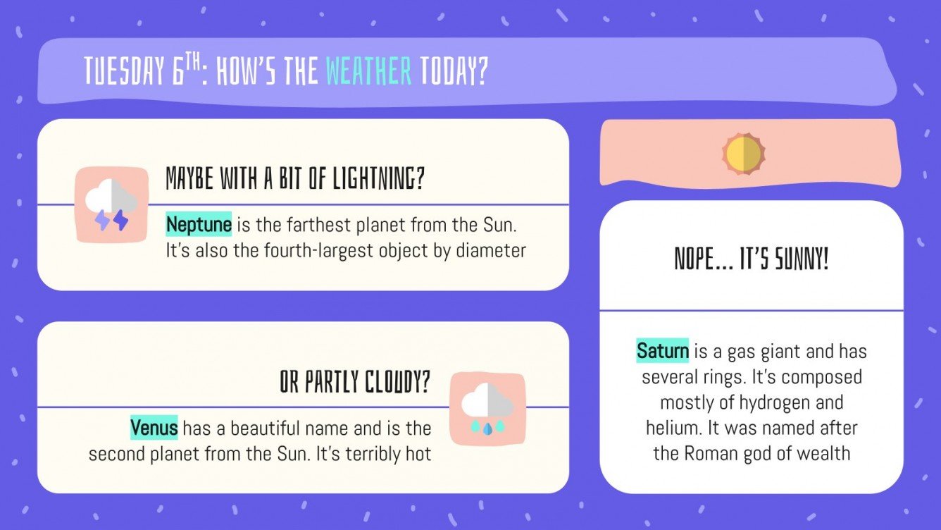 July Daily Slides | Google Slides & PowerPoint template