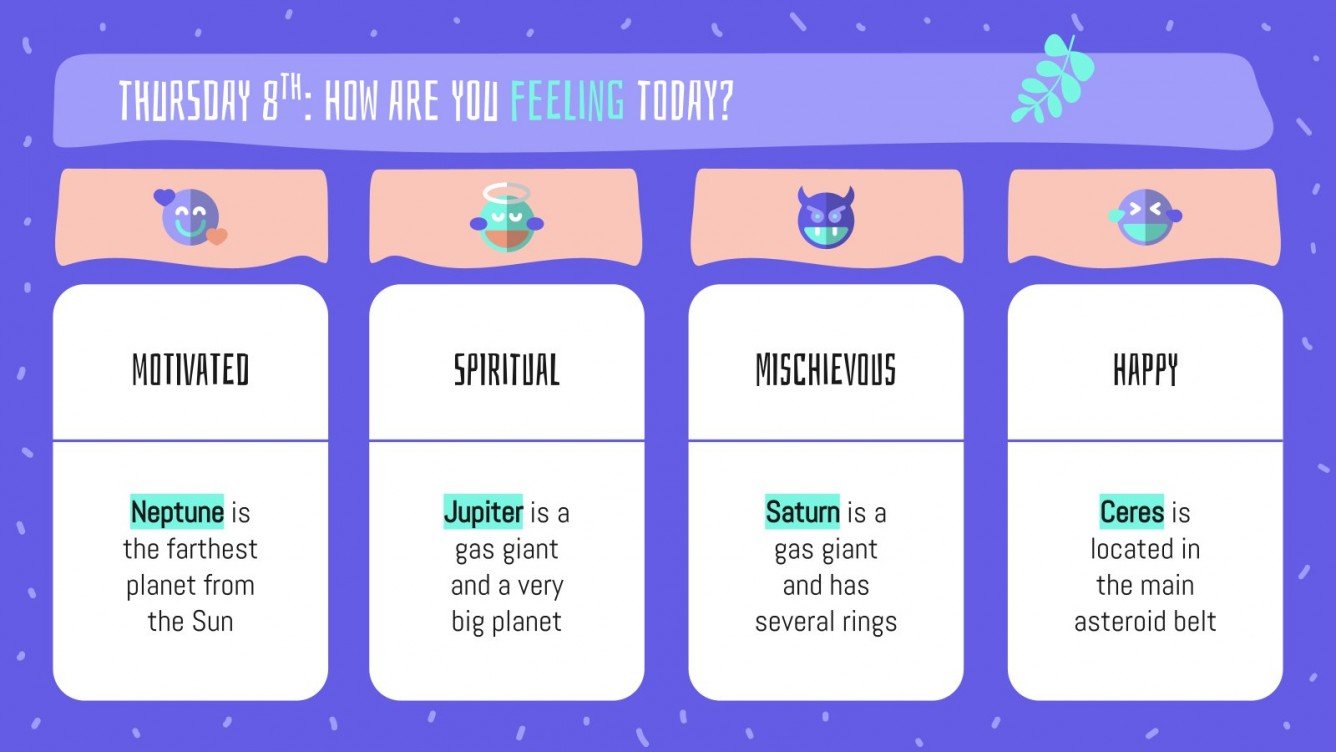 July Daily Slides | Google Slides & PowerPoint template
