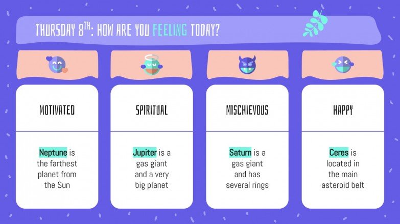 July Daily Slides | Google Slides & PowerPoint template