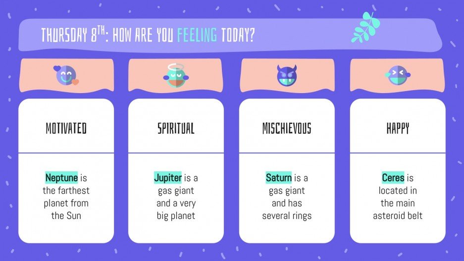 July Daily Slides | Google Slides & PowerPoint template