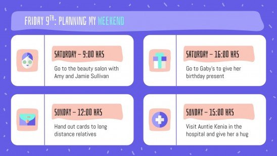 July Daily Slides | Google Slides & PowerPoint template