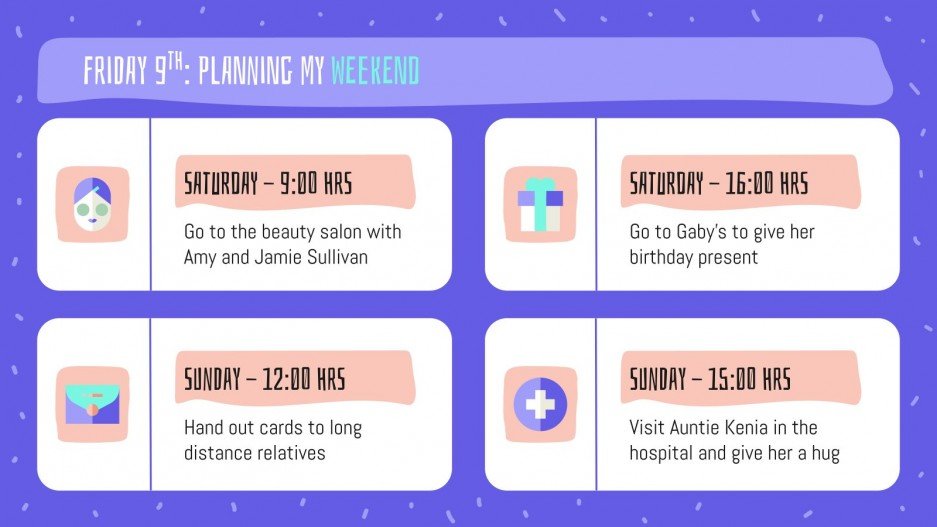 July Daily Slides | Google Slides & PowerPoint template