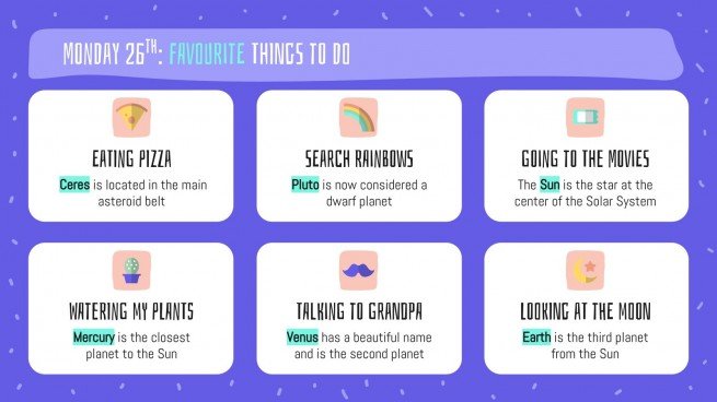 July Daily Slides | Google Slides & PowerPoint template