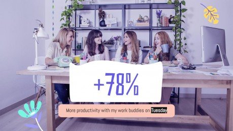 July Daily Slides | Google Slides & PowerPoint template