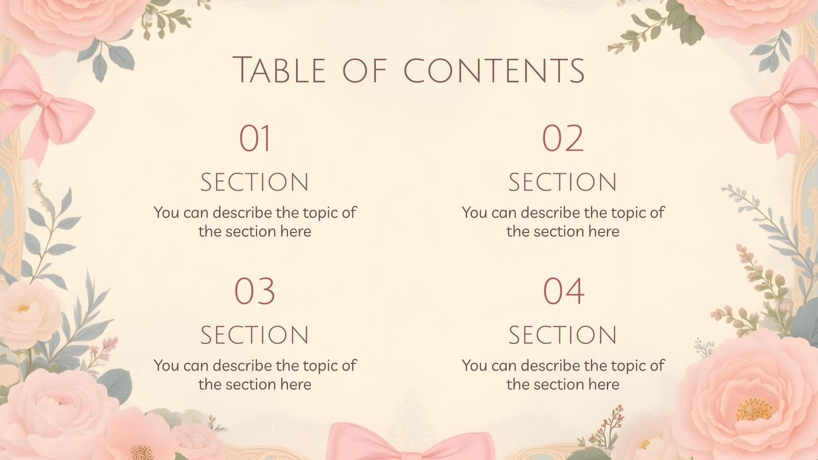 Coquette Style Presentation