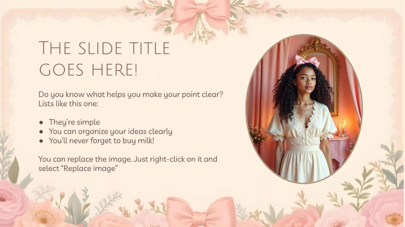 Coquette Style Presentation