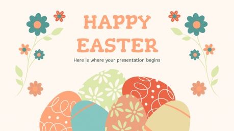 Happy Easter Google Slides Theme and PowerPoint Template
