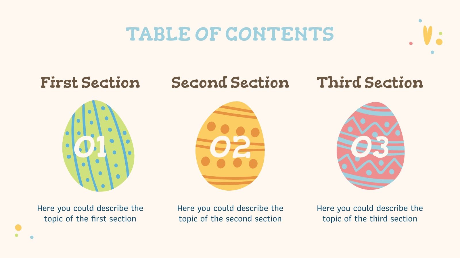 Happy Easter Google Slides Theme and PowerPoint Template