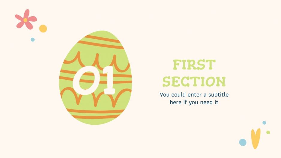 Happy Easter Google Slides Theme and PowerPoint Template