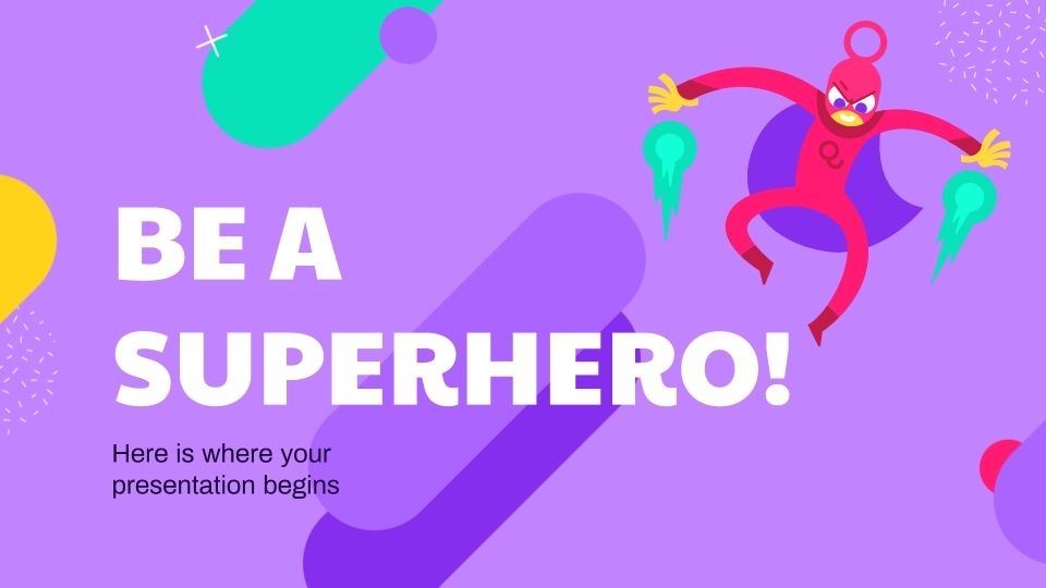Free Superhero Google Slides themes & PowerPoint templates