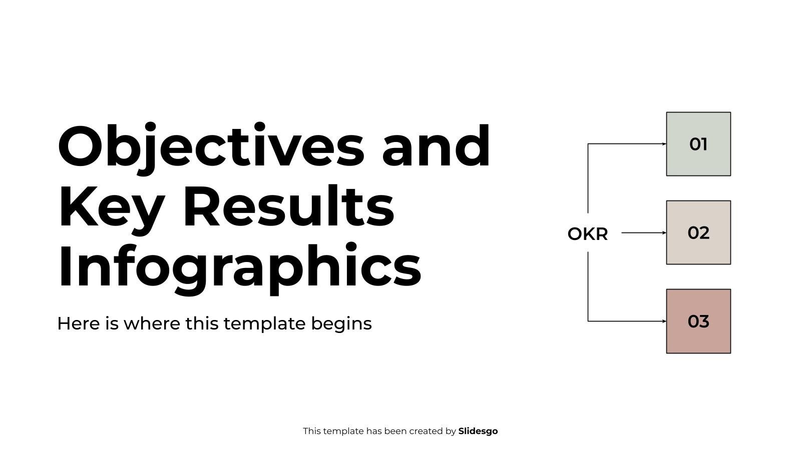 Objectives and Key Results Infographics Template