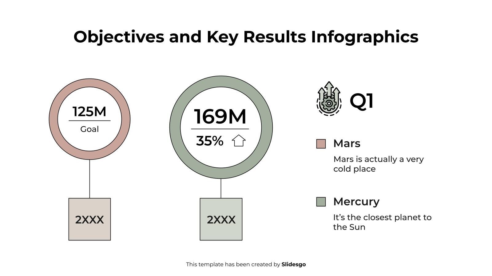 Objectives and Key Results Infographics Template