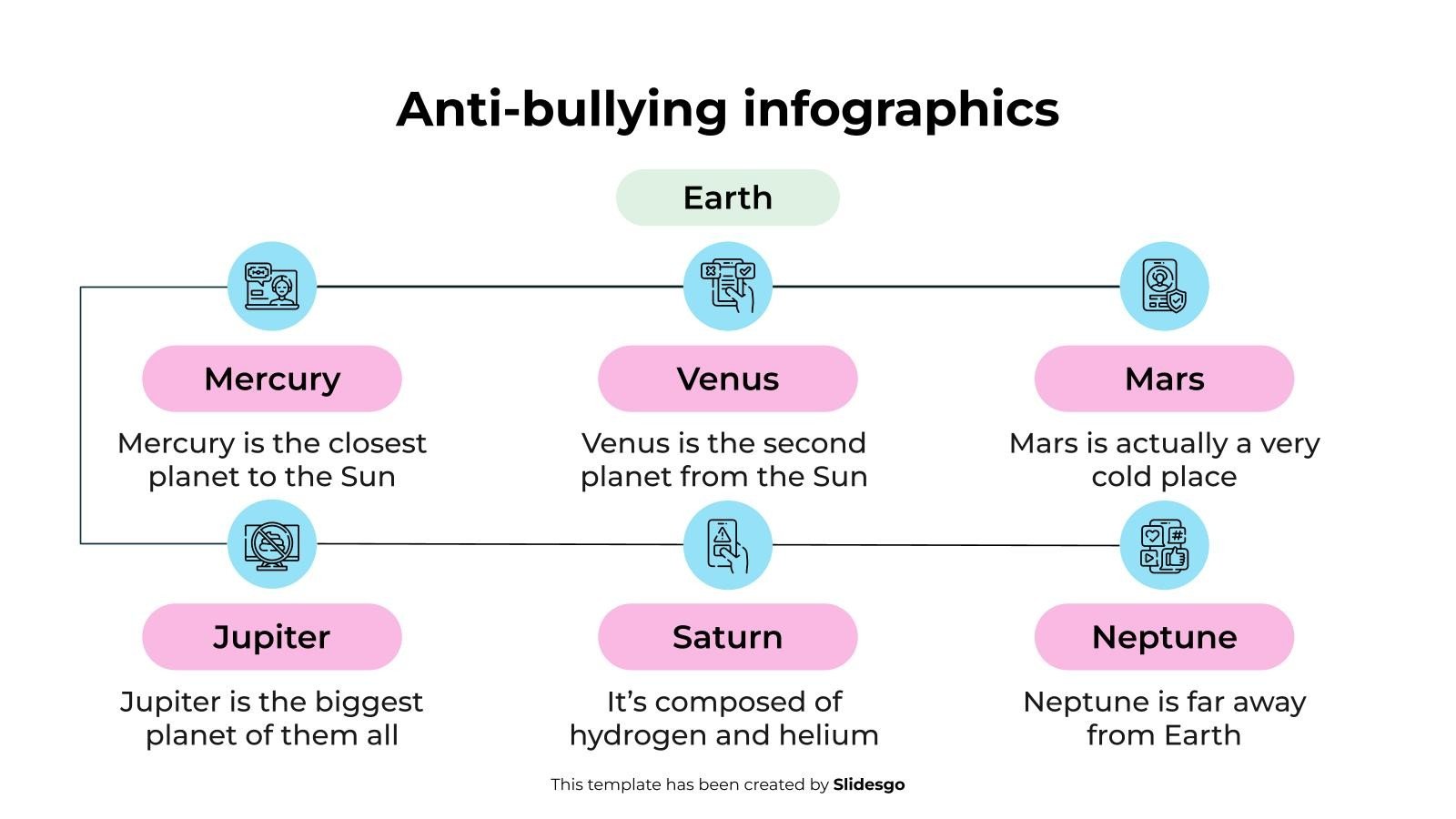 Anti-Bullying Infographics Template