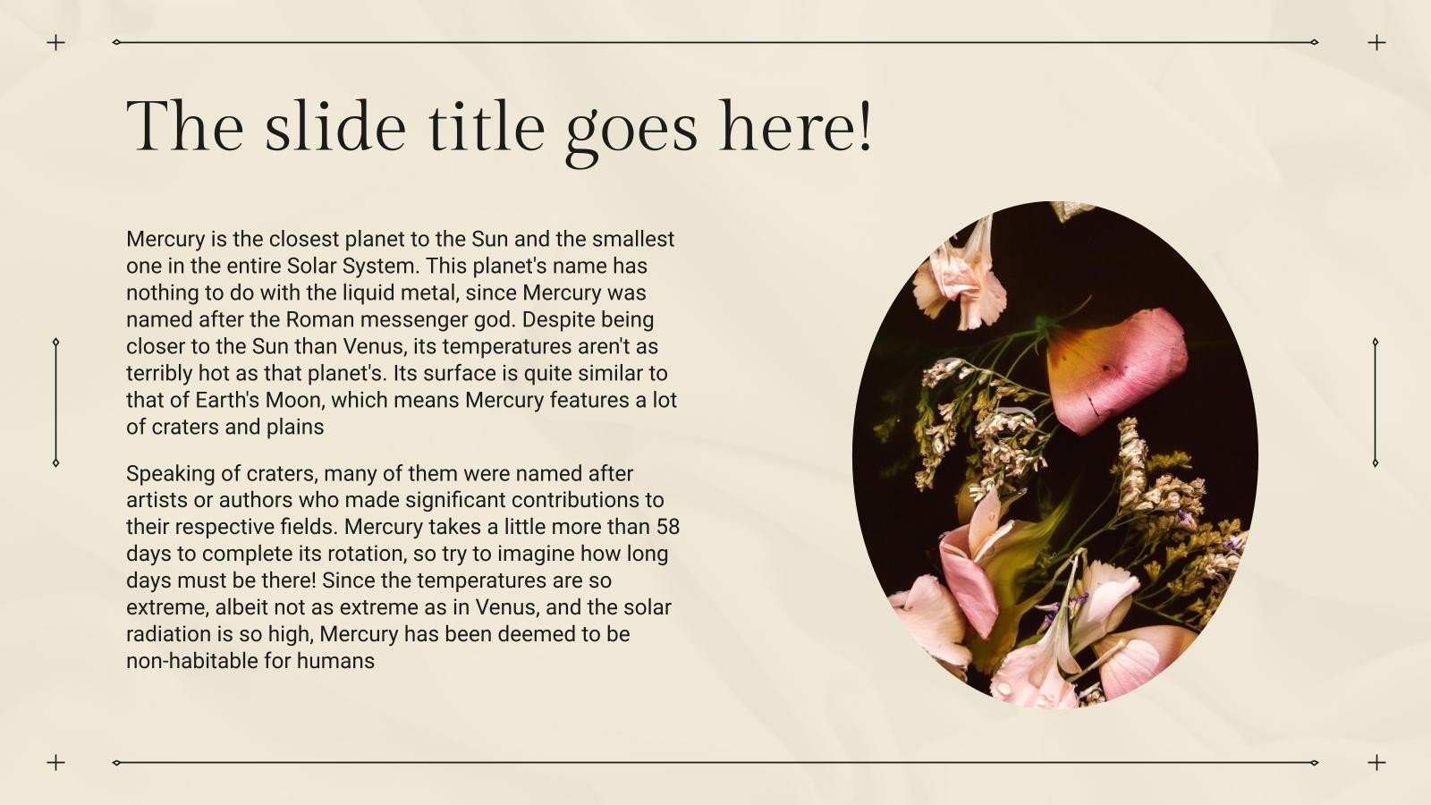 Frasurbane Style Basic Template | Google Slides & PPT