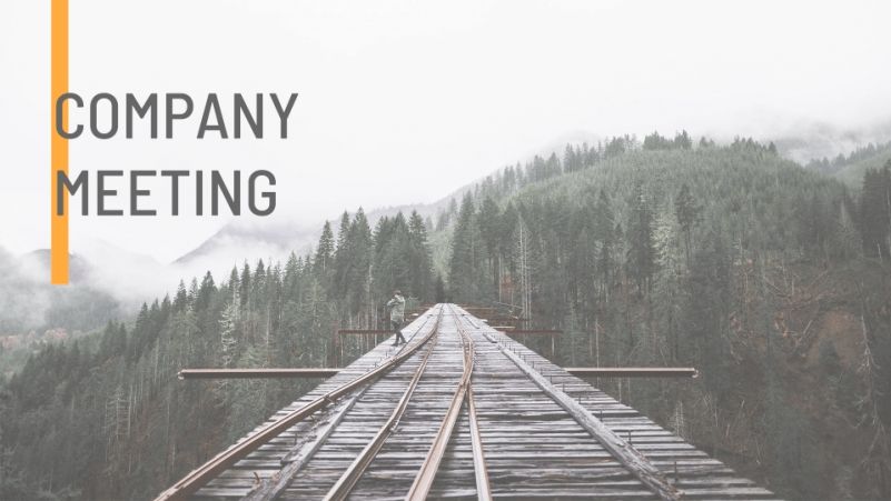 Modèles gratuits Google Slides et PowerPoint pour réunion