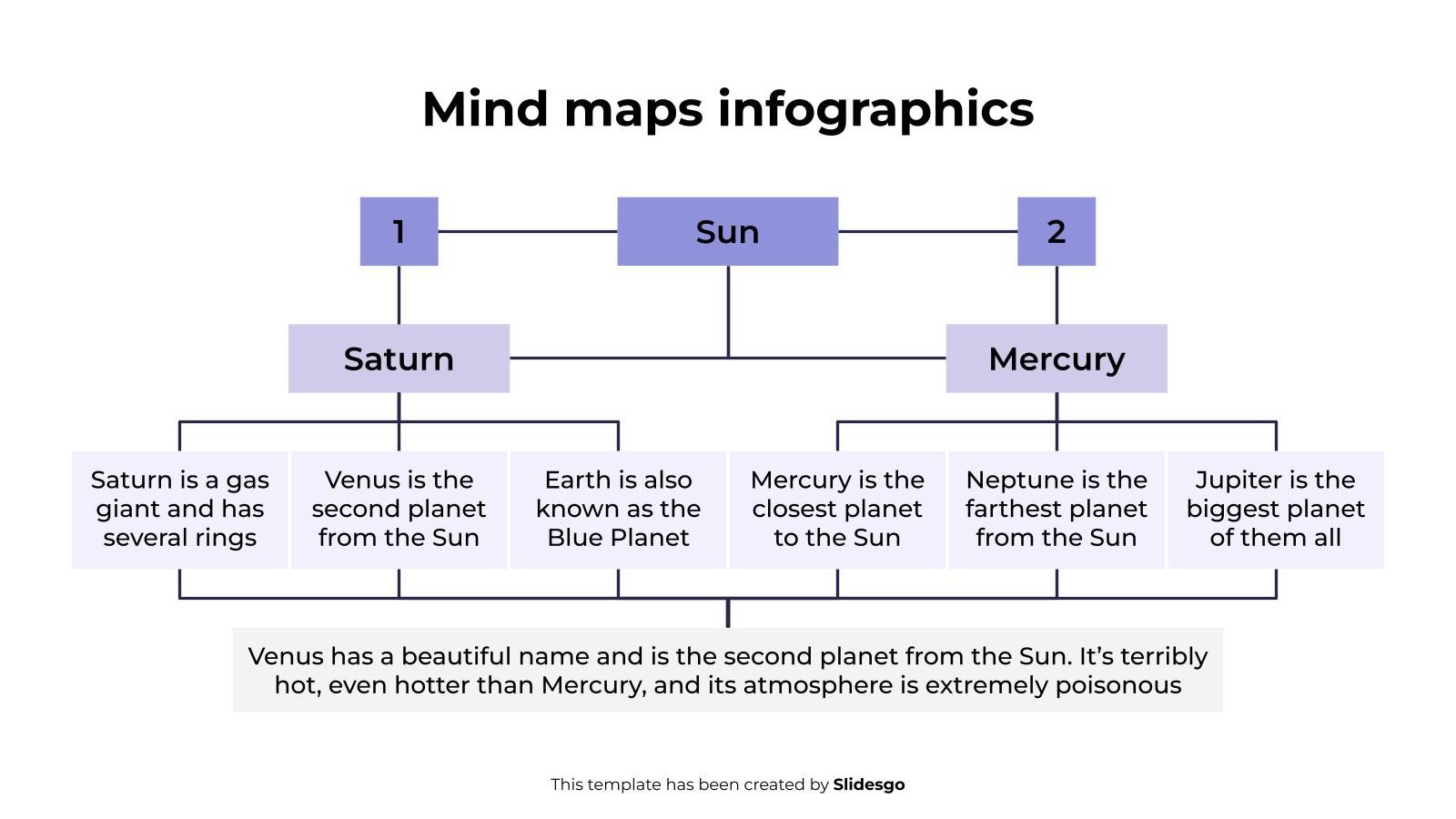 Mind Maps Infographics Template