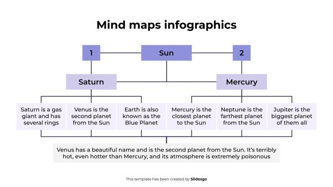 Mind Maps Infographics Template