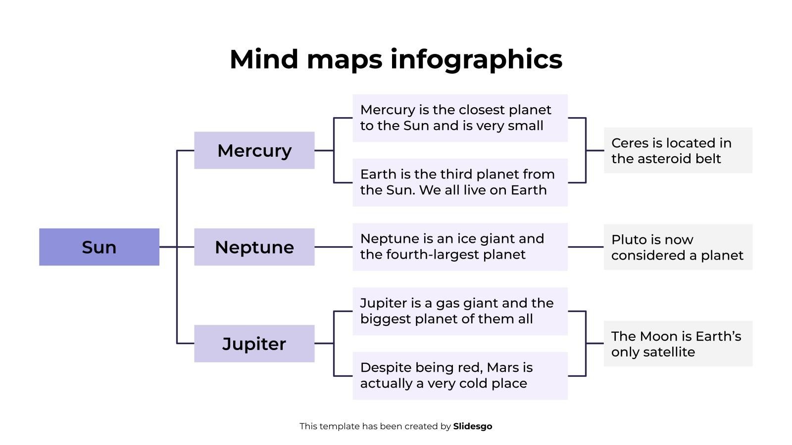 Mind Maps Infographics Template