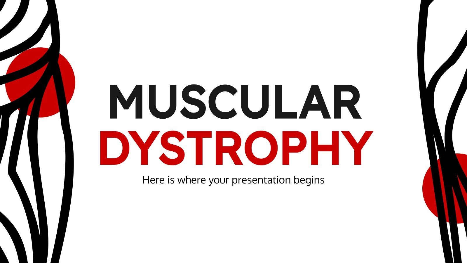 Muscular Dystrophy | Google Slides and PowerPoint template