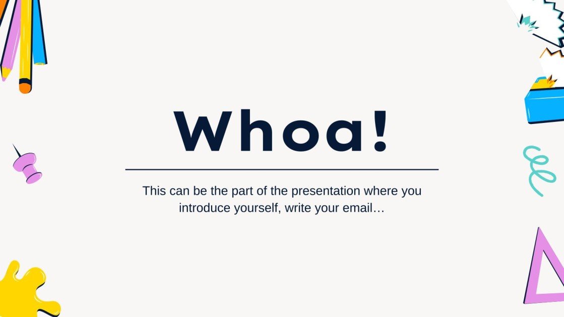 Back to School from Spring Break Presentation