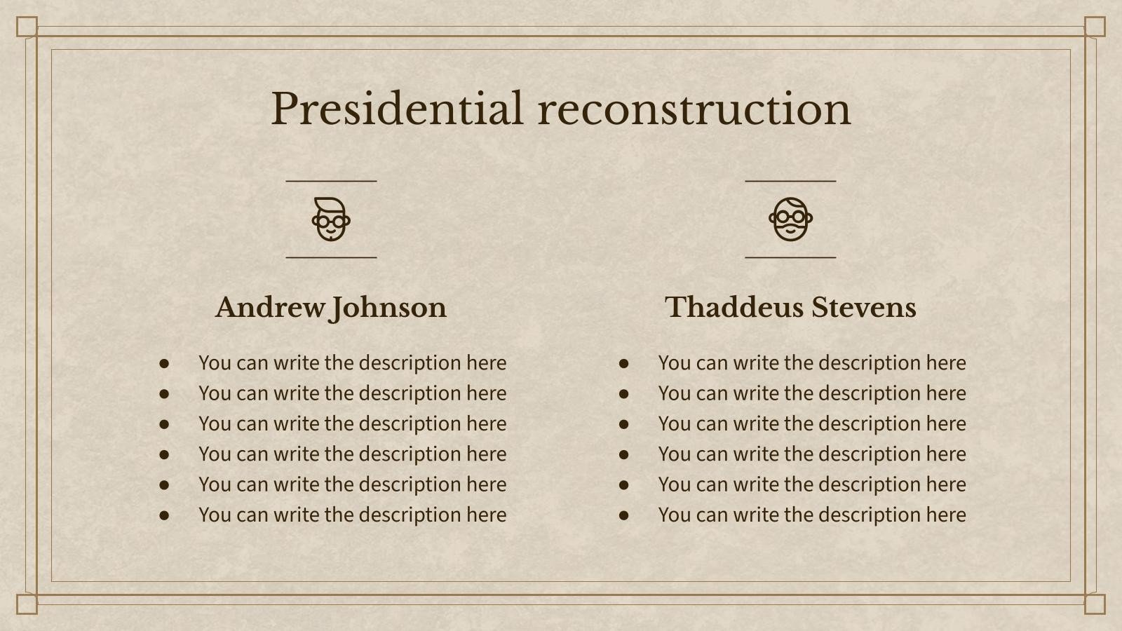 Reconstruction Era and the Gilded Age - History - 11th Grade