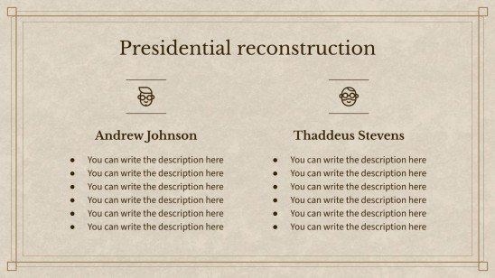 Reconstruction Era and the Gilded Age - History - 11th Grade