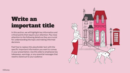 101 Dalmatians Mother's Day Presentation