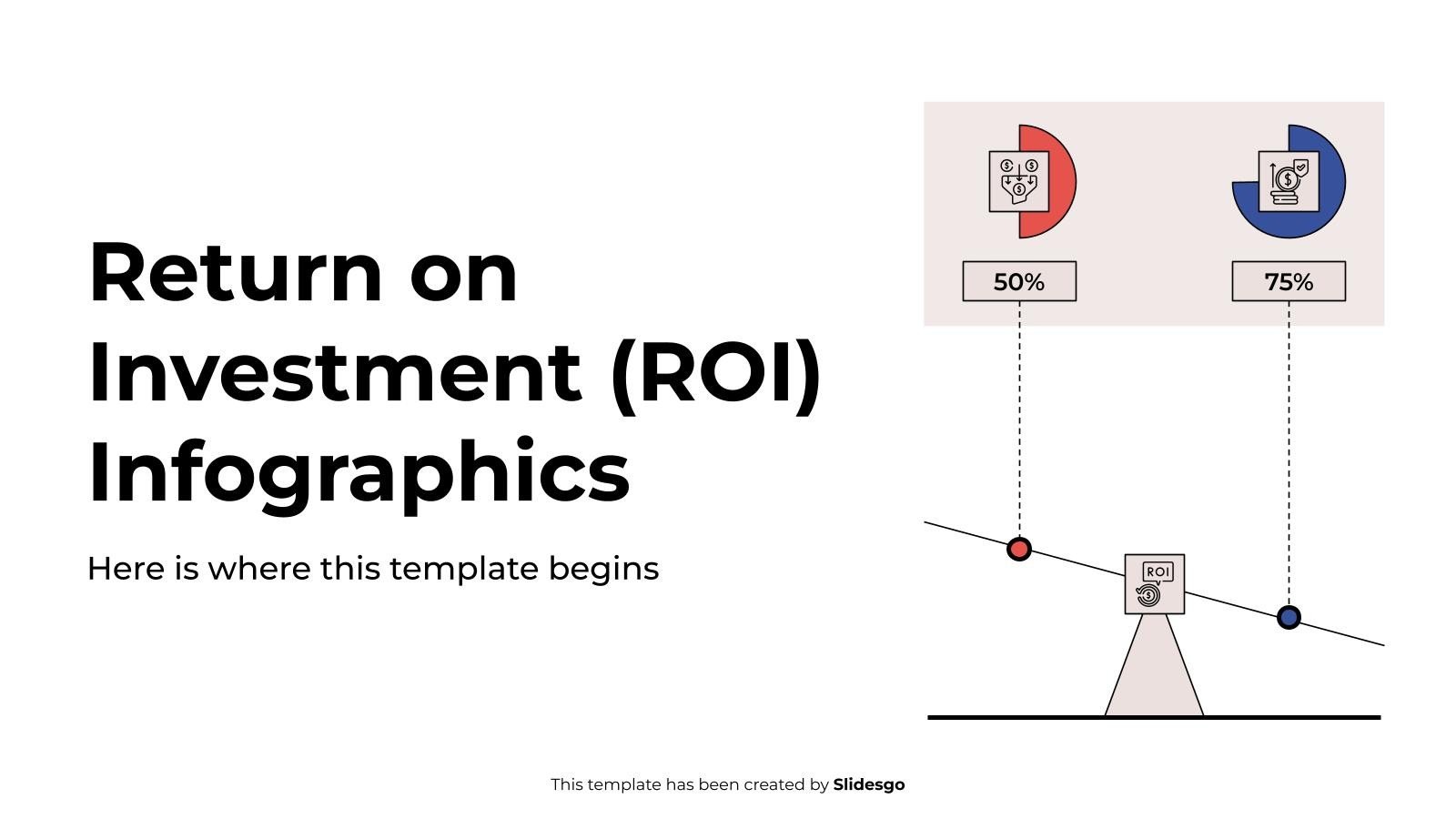 Return on Investment (ROI) Infographics Template