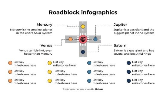 Roadblock Infographics Template
