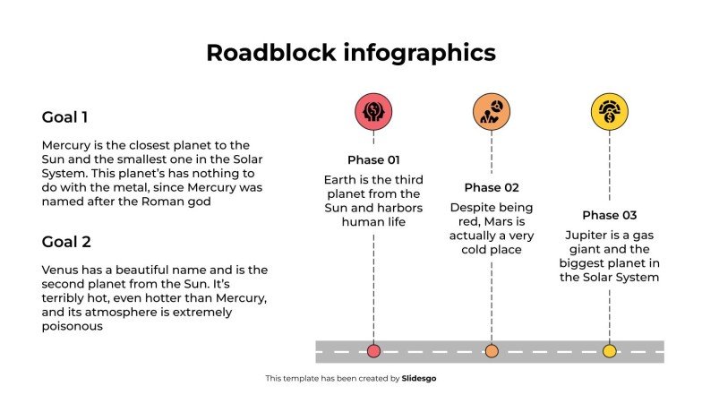 Roadblock Infographics Template