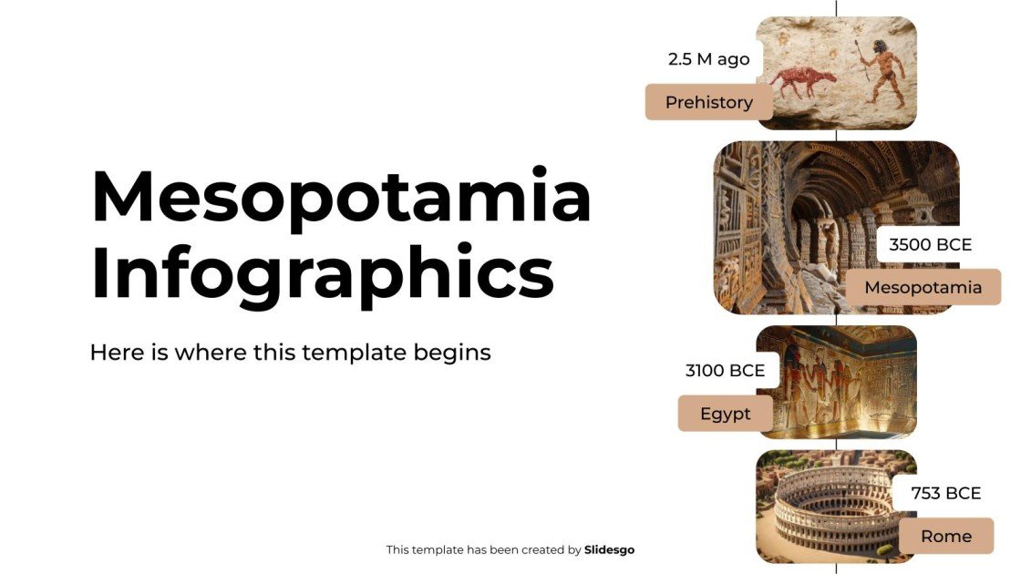 Mesopotamia Infographics Template