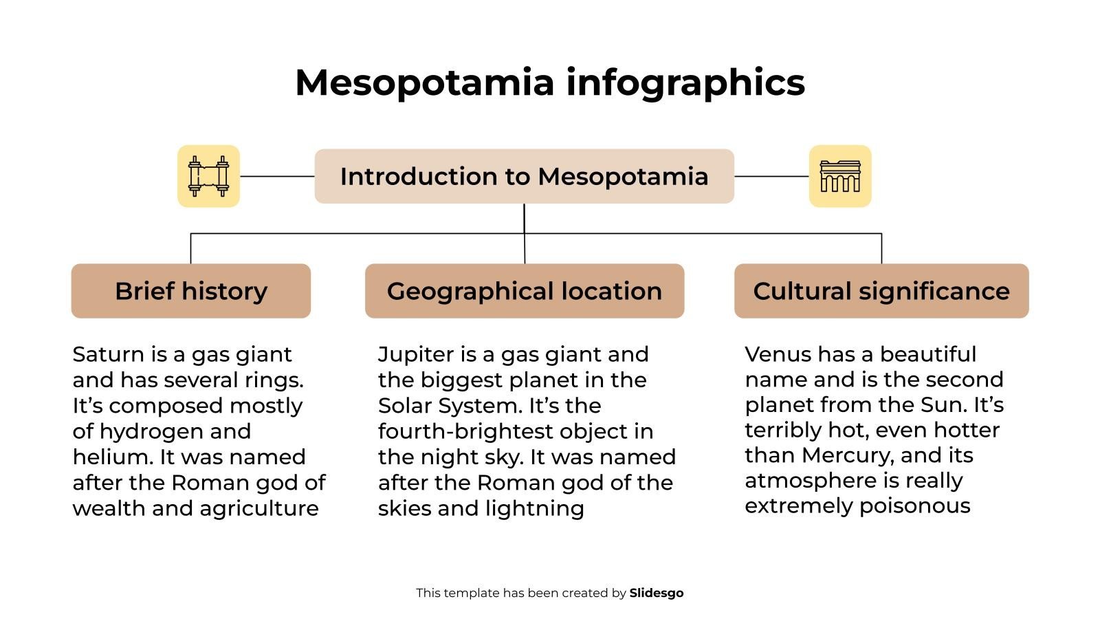 Mesopotamia Infographics Template