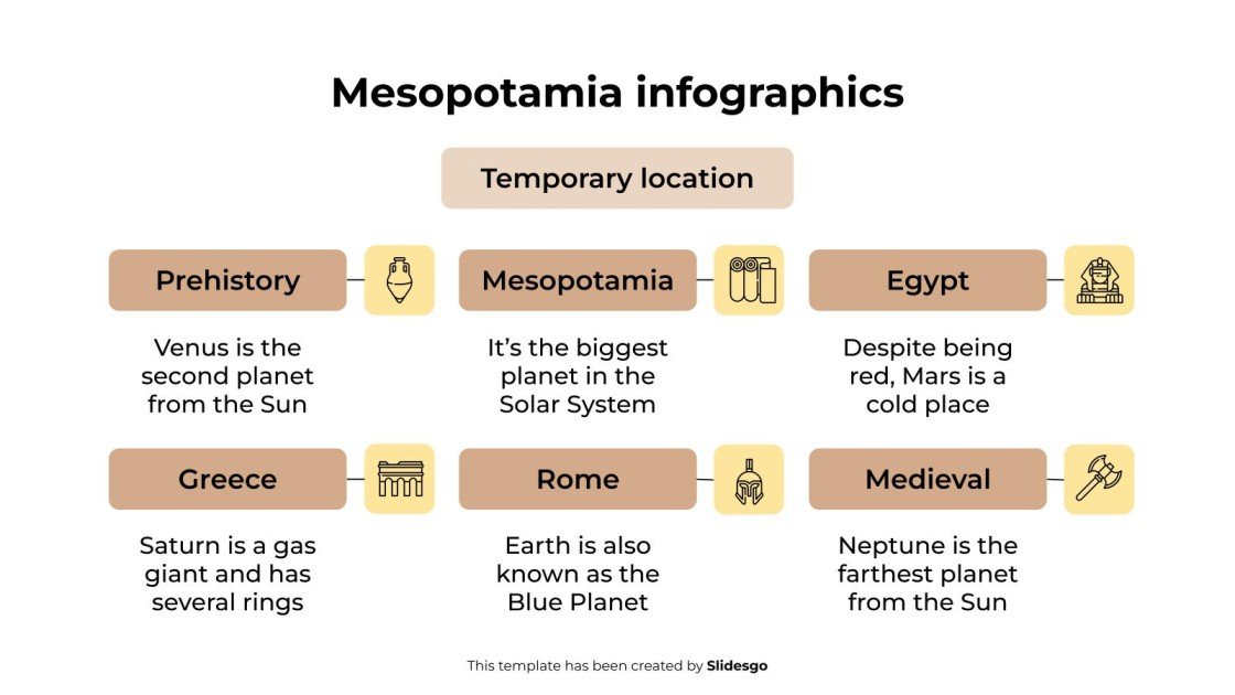 Mesopotamia Infographics Template