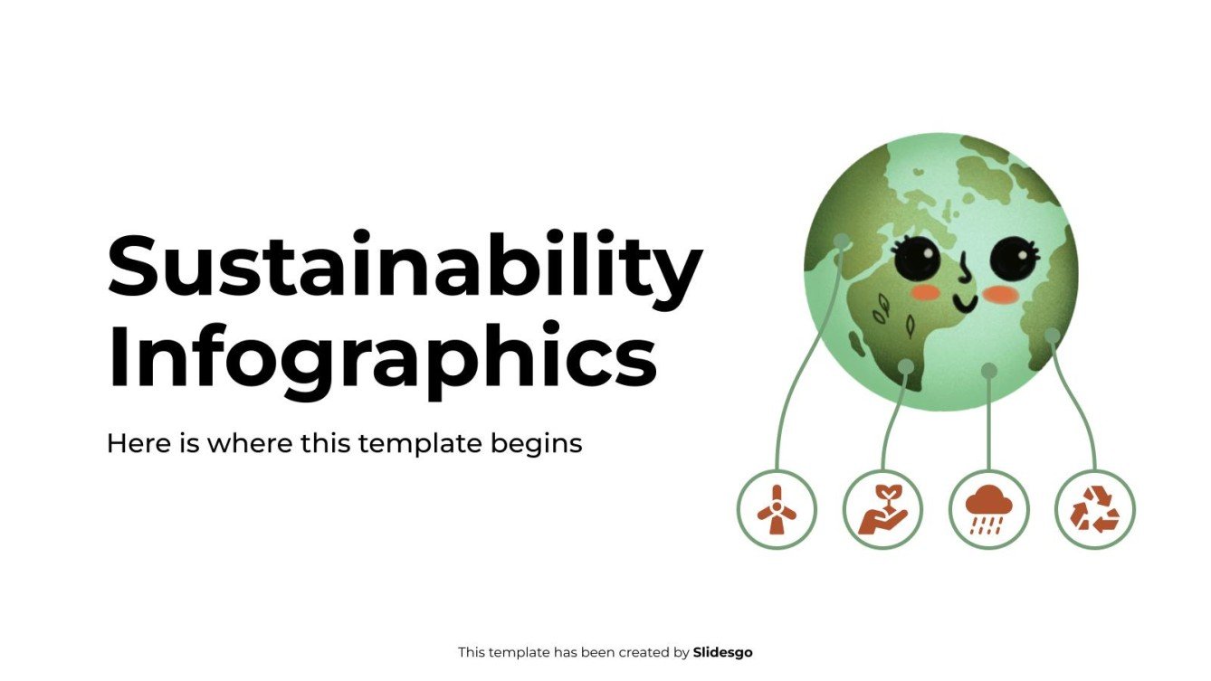 Sustainability Infographics Template