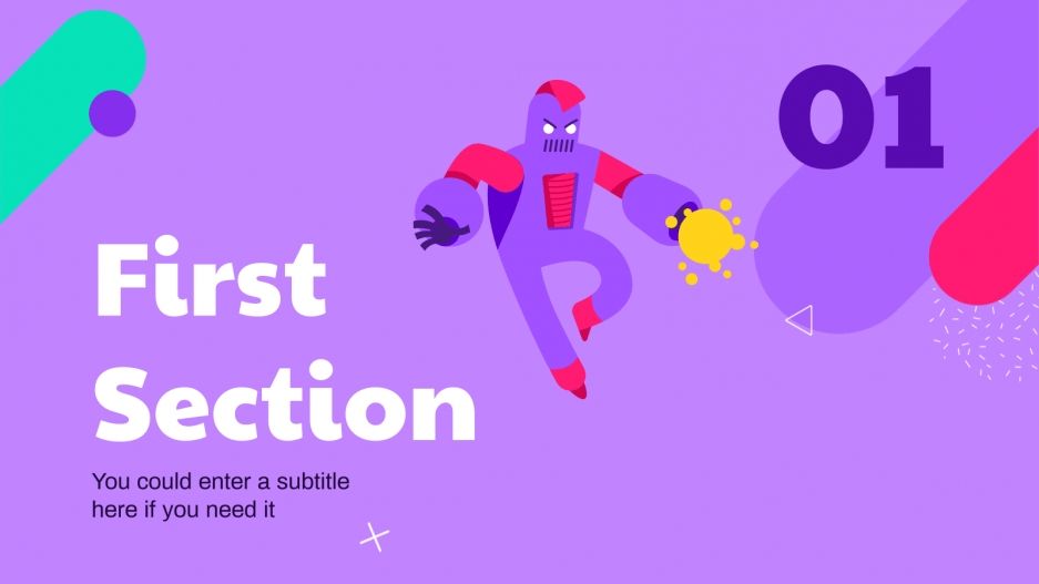 Be a Superhero Google Slides Theme and PowerPoint Template
