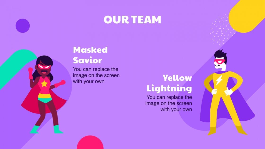 Be a Superhero Google Slides Theme and PowerPoint Template