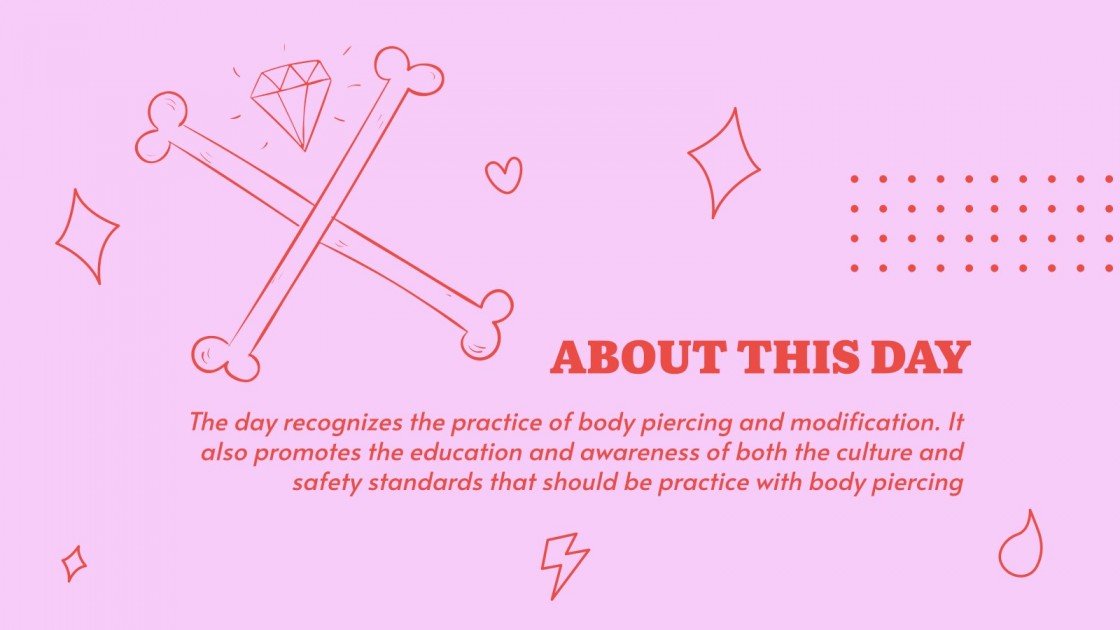 International Body Piercing Day | Google Slides & PPT