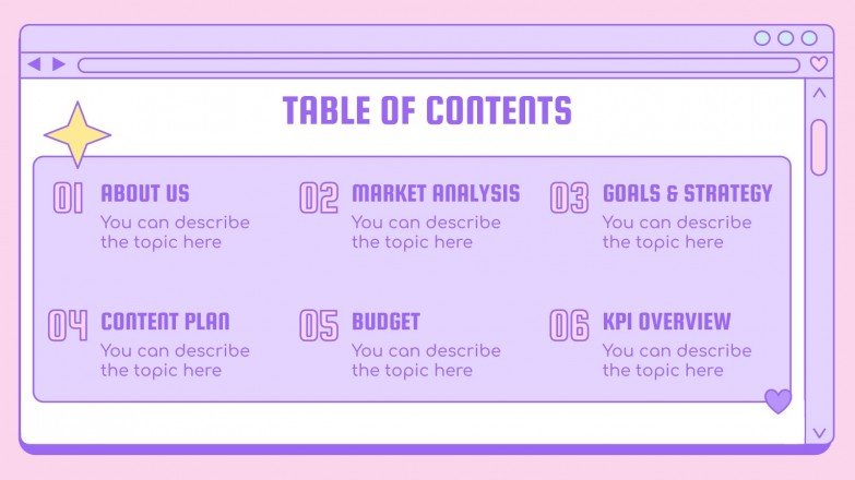 Streamer Interfaces for Social Media | Google Slides & PPT