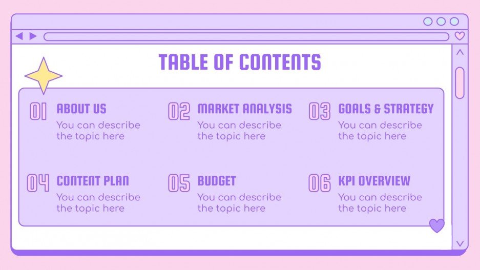 Streamer Interfaces for Social Media | Google Slides & PPT