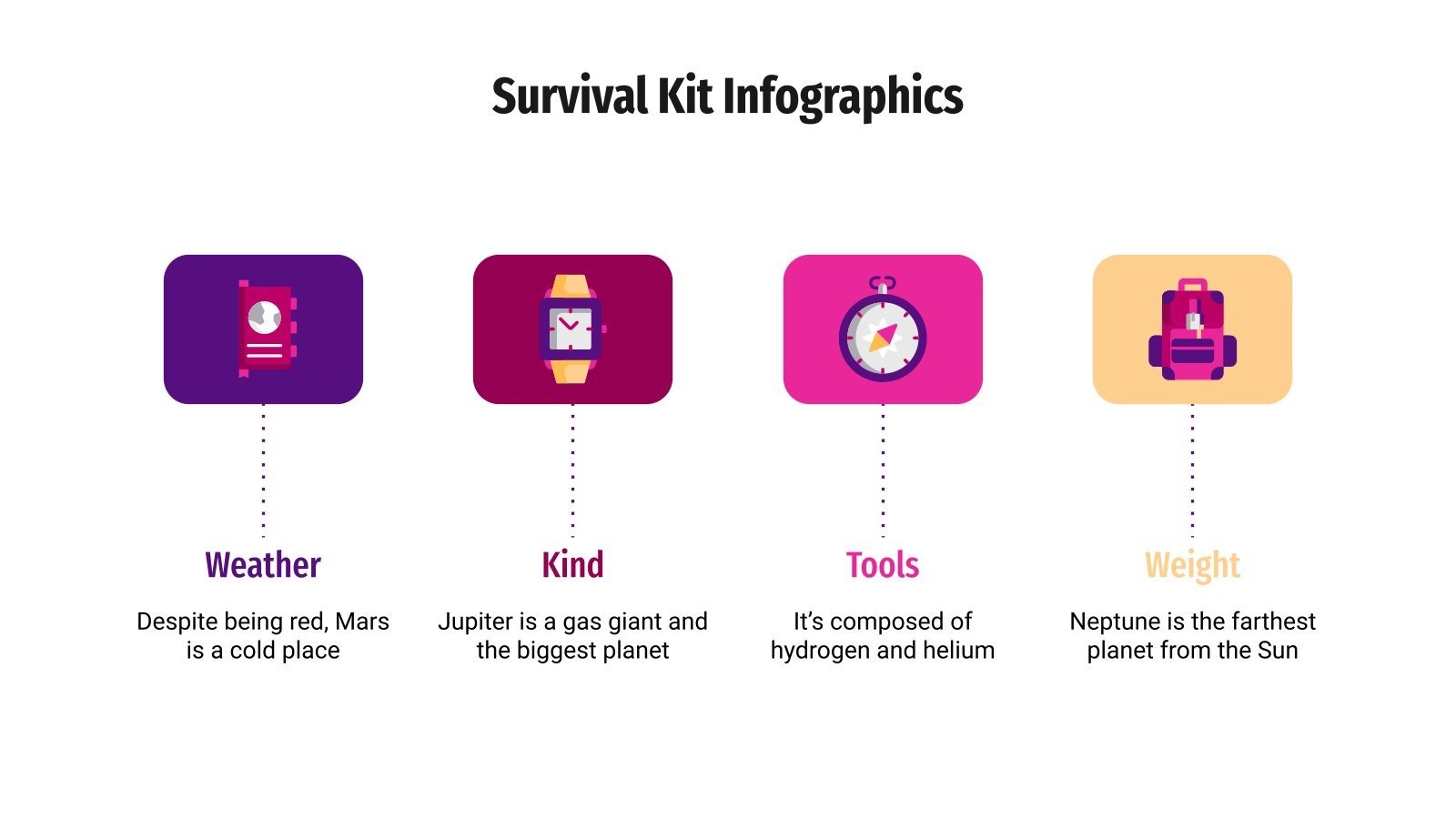 Survival Kit Infographics | Google Slides & PPT template