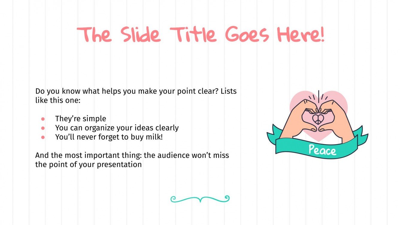 Peace Day Activities Google Slides & PowerPoint template