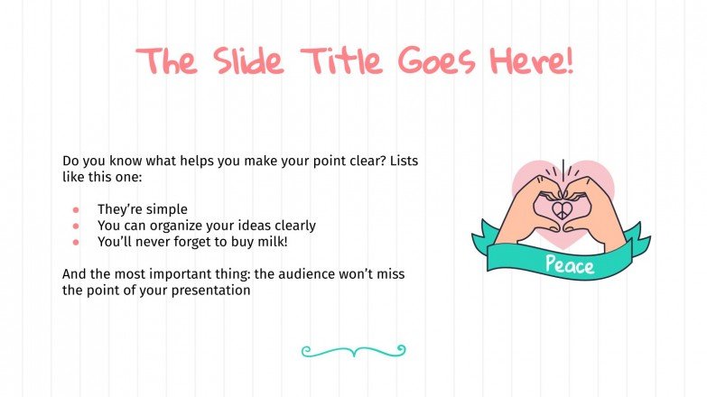 Peace Day Activities Google Slides & PowerPoint template